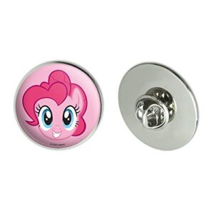 my little pony pinkie pie face metal 1.1" tie tack hat lapel pin pinback