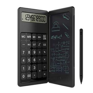 calculators,jeoeus,doodle pad calculators,kids calculator，calculator with writing tablet，calculator desktop,6 lcd writing tabletcalculator12 digit display, electronic board drawing/memo pads