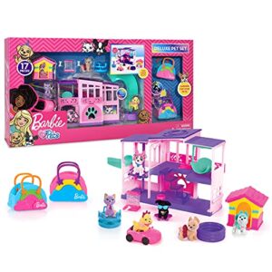 barbie deluxe pet set dreamhouse