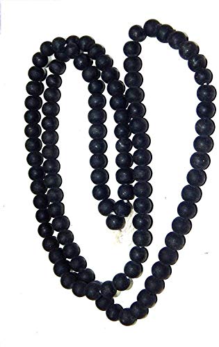 XUETZALCOATL Rare Narayan Shaligram Mala Prayer Beads Japa Mala Rosary Kali Gandaki