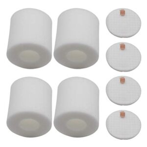 airclean 4 pack 3.7" high replacement base pre-motor foam filters compatible with shark iq robot vacuum r101ae rv1001ae ur1005ae self-empty base