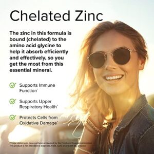 Terry Naturally Zinc Plus Selenium - 60 Capsules - Immune Support, Respiratory Function, Cellular Protection - Non-GMO, Vegan - 60 Servings