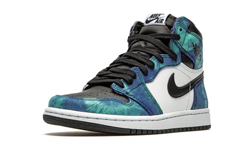 Jordan Womens Air 1 High WMNS CD0461 100 Tie-Dye - Size 8.5W