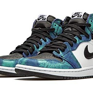 Jordan Womens Air 1 High WMNS CD0461 100 Tie-Dye - Size 8.5W