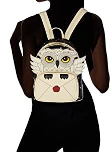 Loungefly Harry Potter Hedwig Howler Womens Double Strap Shoulder Bag Purse