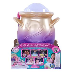 Magic Mixies Magical Misting Cauldron with Interactive 8 inch Pink Plush Toy and 50+ Sounds and Reactions