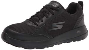 skechers mens gowalk max-athletic workout walking shoe with air cooled foam sneaker, black 2, 13 x-wide us