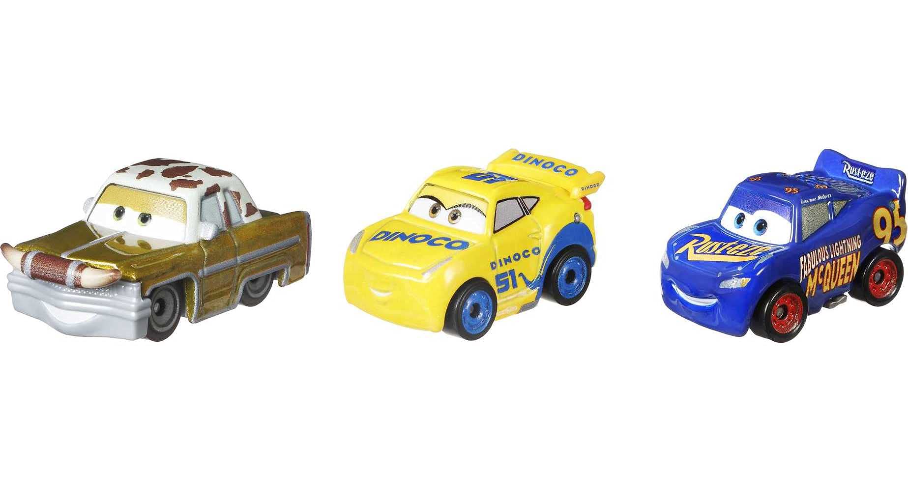 Disney Cars Mini Racers Race at Willy's Butte 3-Pack