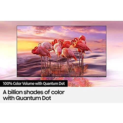 SAMSUNG 65-Inch Class QLED Q60A Series - 4K UHD Dual LED Quantum HDR Smart TV with Alexa Built-in (QN65Q60AAFXZA, 2021 Model)