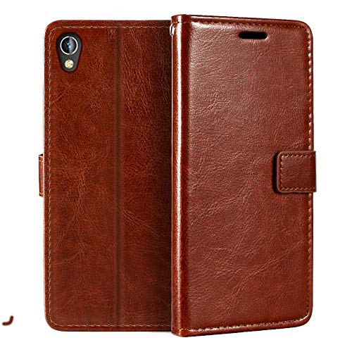 Infinix Smart X5010 Wallet Case, Premium PU Leather Magnetic Flip Case Cover with Card Holder and Kickstand for Infinix Smart X5010