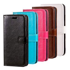 Infinix Smart X5010 Wallet Case, Premium PU Leather Magnetic Flip Case Cover with Card Holder and Kickstand for Infinix Smart X5010