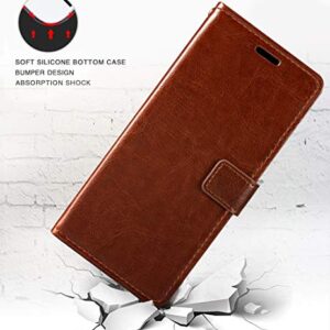 Infinix Smart X5010 Wallet Case, Premium PU Leather Magnetic Flip Case Cover with Card Holder and Kickstand for Infinix Smart X5010