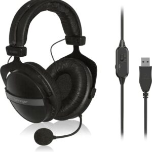 Behringer HLC660U USB Stereo Headphones with Built-In Microphone