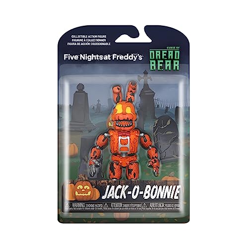 Funko Action Figure: Five Nights at Freddy's (FNAF) Dreadbear - Jack-O-Bonnie - Jack-o-Bonnie - Collectible - Gift Idea - Official Merchandise - for Boys, Girls, Kids & Adults - Video Games Fans