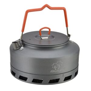 Bulin Camping Kettle 1.6L with 5800W Camping Gas Stove Burner Camping Hiking Backpack Outdoor