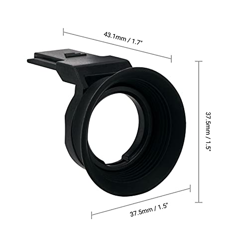 Soft Silicon Camera Viewfinder Eyecup Eyeshade for Fuji Fujifilm X-S20 X-S10 XS10 X-T200 XT200 Eyepiece Eye Cup Protector