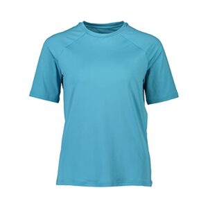 poc reform enduro light t-shirt - women's light basalt blue, s