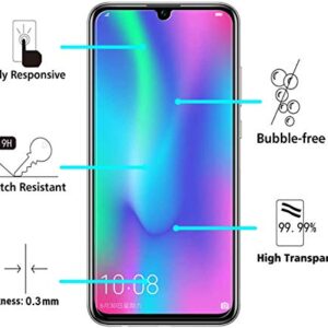 for Oppo A15 Screen Protector Tempered Galss, KJYF [2 Pack] High Clear [9H Hardness] [Bubble Free] Screen Tempered Glass Protective Film for Oppo A15 6.52 Inch.