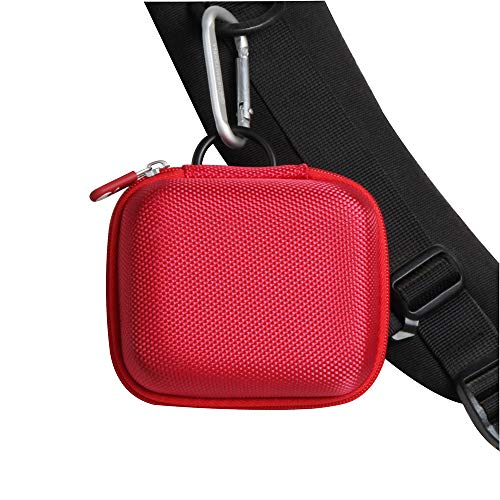 Hermitshell Travel Case for JBL GO2 - Waterproof Ultra Portable Bluetooth Speaker (Red)