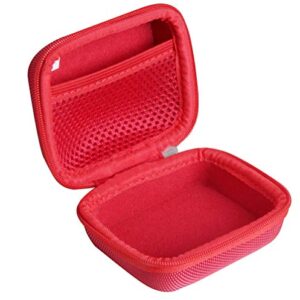 Hermitshell Travel Case for JBL GO2 - Waterproof Ultra Portable Bluetooth Speaker (Red)