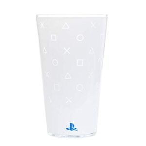 paladone playstation glass ps5, multicolor, pp7921ps, 400 milliliter