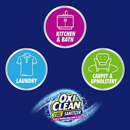 OxiClean Laundry & Home Sanitizer for Laundry, Kitchen, Bath, Carpet & Upholstery, 2.5 Lbs