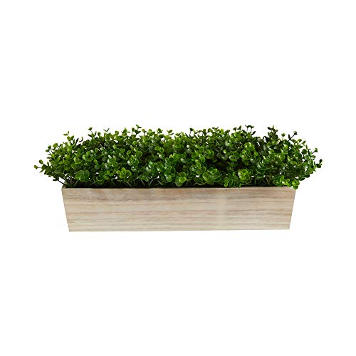 19in. Eucalyptus Artificial Plant in Decorative Planter