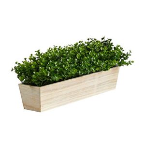 19in. Eucalyptus Artificial Plant in Decorative Planter