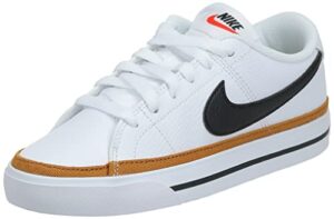 nike men's training gymnastics shoe, white black desert ochre gum light brown, 7