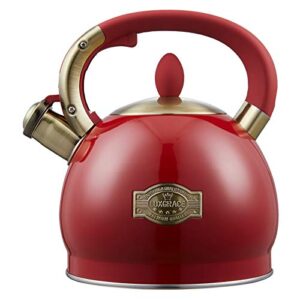 tea kettle -2.8 quart tea kettles stovetop whistling teapot stainless steel tea pots for stove top whistle tea pot