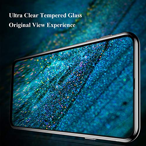 JOLOJO Compatible for Galaxy S21 Plus (6.7") Screen Protector Tempered Glass with Fingerprint Unlock [9H Hardness] Support Full Coverage HD Screen Glass Film for Samsung Galaxy S21+ 5G- Black