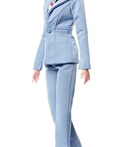 Barbie Signature David Bowie Doll (11.5-in, Red Hair) Posable, Wearing Blue Suit, with Doll Stand and Certificate of Authenticity, Gift for Collectors