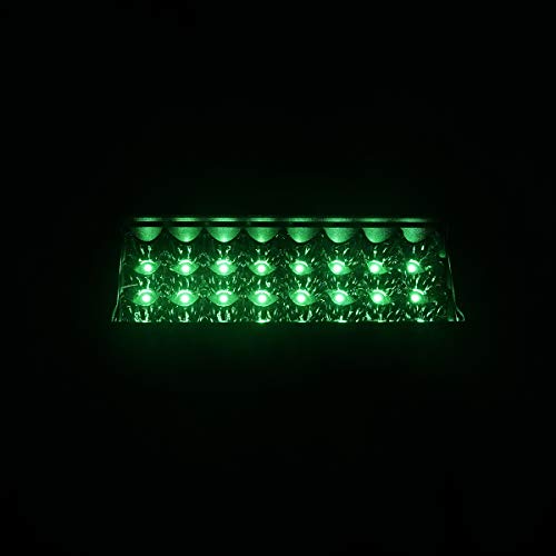 Green Led Off-road Light Bar Pod 36W 7-inch Spot Driving Work Pods Waterproof Fog Lamps for Van Pick-up Truck Car ATV UTV SUV Truck Tractor Boat Fishing Hunting g Deck Trailer Navigation 12V 24V 2pcs