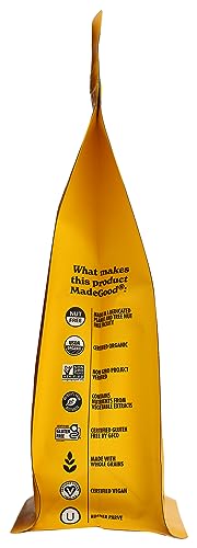 MADEGOOD Organic Cheddar Star Puffed Crackers, 4.26 OZ