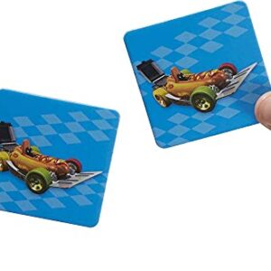 Hot Wheels Make-A-Match Card Game, Match Colors, Images & Shapes, 56 Cards for 2 to 4 Players, Gift for Kids Ages 3 Years & Older