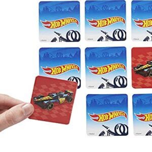 Hot Wheels Make-A-Match Card Game, Match Colors, Images & Shapes, 56 Cards for 2 to 4 Players, Gift for Kids Ages 3 Years & Older