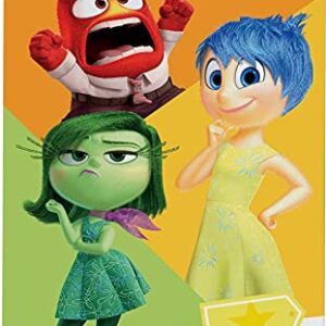 Mattel Disney and Pixar Inside Out Anger & Joy Action Figures, Posable Character in Signature Look, Collectible Toy Set