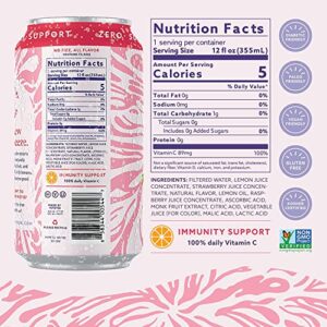 Swoon Barbie™ Pink Lemonade - Sugar Free Lemonade Low Carb, Paleo-Friendly, Gluten-Free Keto Drink - Strawberry Lemonade Made with 100% Natural Lemon Juice Concentrate - 12 Fl Oz (Pack of 12)