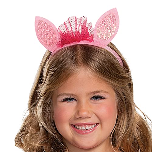 Pinkie Pie Costume for Girls, Official My Little Pony Tutu Dress, Chibi Style Character Outfit, Kids Size Extra Small (3T-4T) Multicolored