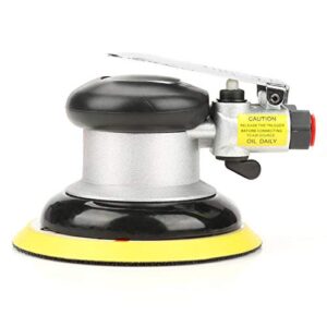 walfront at-780 5"/4" air random orbital sander round polisher pneumatic hand sanding tool pneumatic palm sander(4"), polishing machine/glaze sealing machine