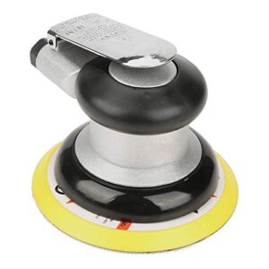 Walfront AT-780 5"/4" Air Random Orbital Sander Round Polisher Pneumatic Hand Sanding Tool Pneumatic Palm Sander(4"), Polishing Machine/Glaze Sealing Machine