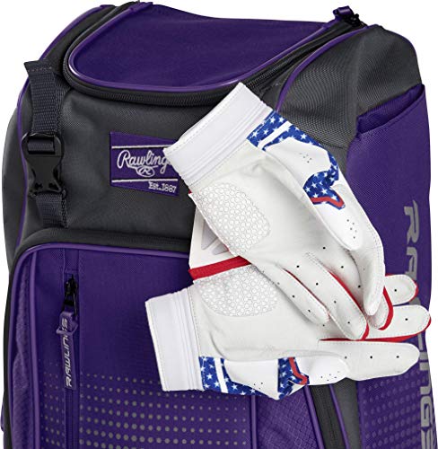 Rawlings Franchise Player's Baseball Backpack, Purple