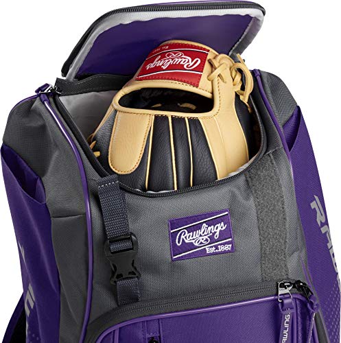 Rawlings Franchise Player's Baseball Backpack, Purple