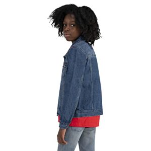 Levi's Boys' Denim Trucker Jacket, Blue, M