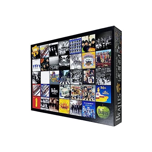 Beatles Album Collage (1000 Piece Jigsaw Puzzle)