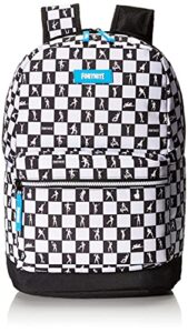 fortnite unisex adult multiplier basic multipurpose backpacks, black/white, one size us