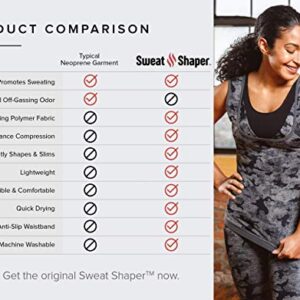 Sweat Shaper Women's Sauna Premium Workout Tank Top Slimming Vest for Exercise