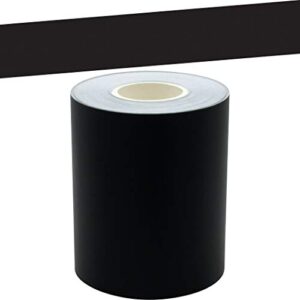 teacher created resources black straight rolled border trim, 50 feet