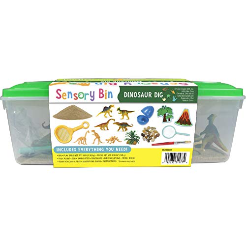 Creativity for Kids Sensory Bin: Dinosaur Dig - Dinosaur Toys for Toddler Boys and Girls