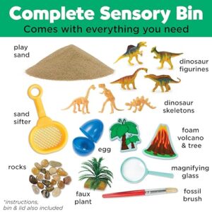 Creativity for Kids Sensory Bin: Dinosaur Dig - Dinosaur Toys for Toddler Boys and Girls